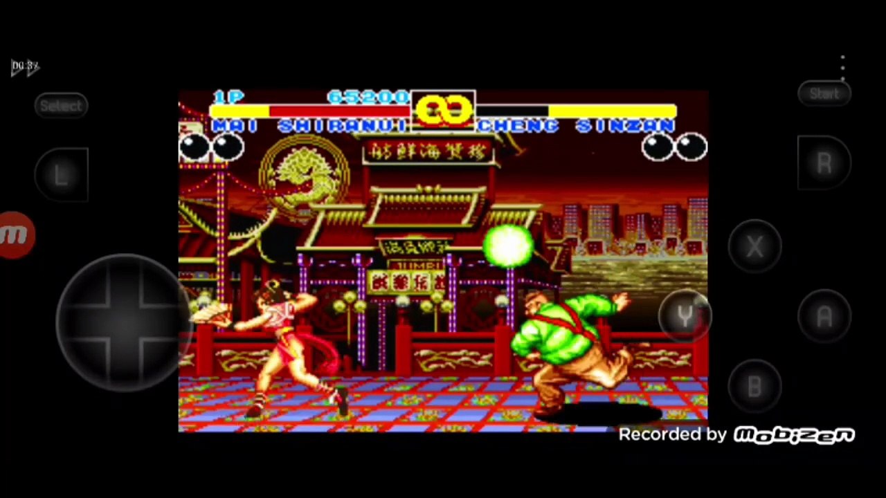 Fatal Fury 2 Mai Shiranui vs Cheng Sinzan fala de vitória do Cheng ...