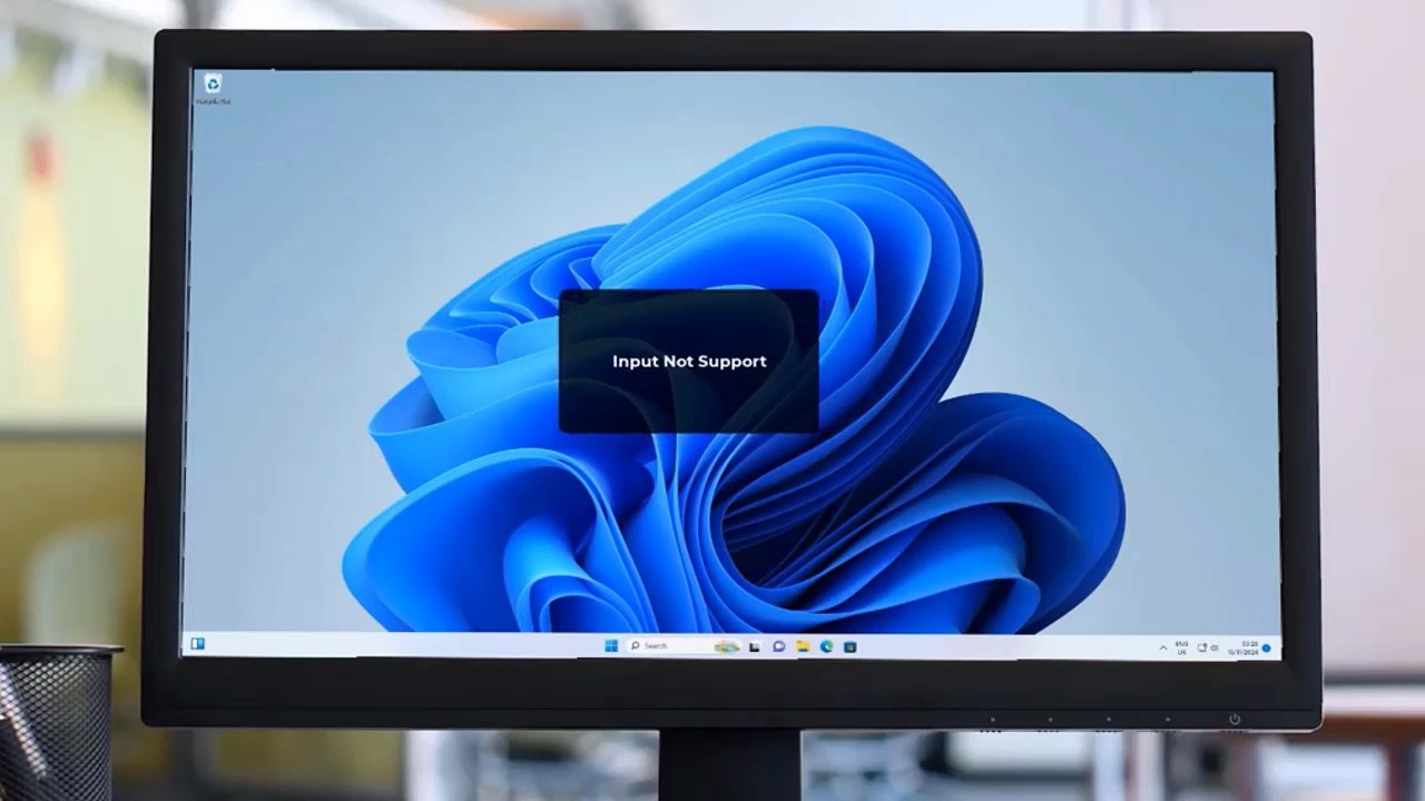 How to Fix and Remove "Input Not Support / Supporter" Floating Window on Monitor Display ...