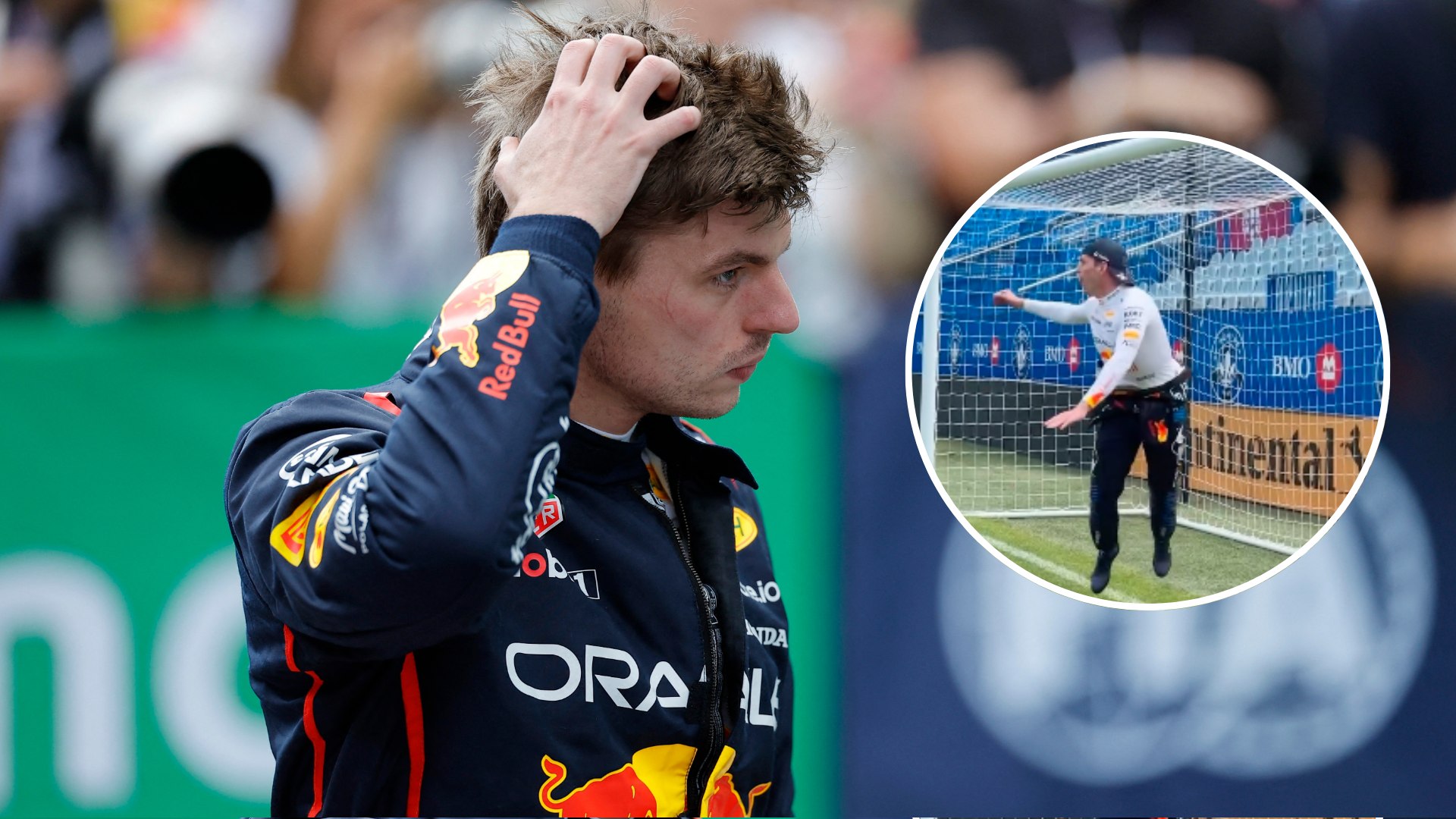 Max Verstappen Proves He’s Awful at Football and Belongs Behind the ...