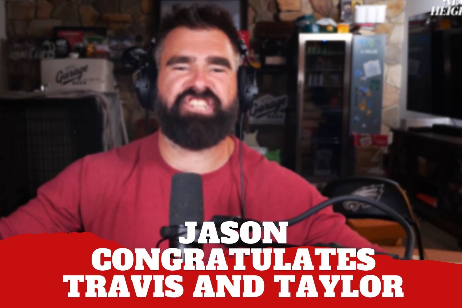 Jason Kelce sends heartfelt message to Travis and Taylor after ...