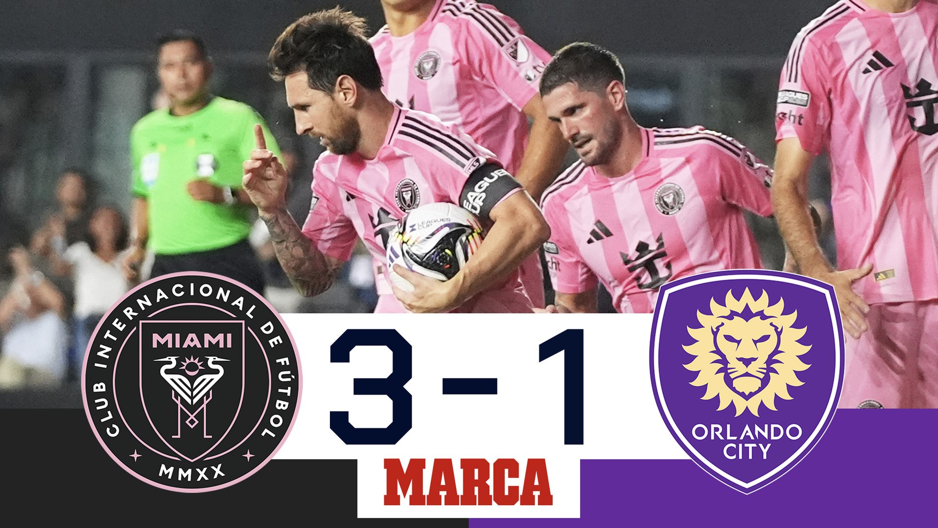 Messi and Inter start with a win | Inter Miami 2-1 Atlas | Highlights ...