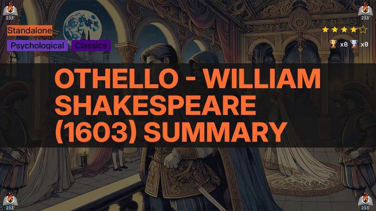 Othello - William Shakespeare (1603) Summary - video Dailymotion