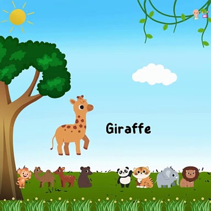 Learn Zoo Animal Names for Kids and Toddlers | Fun Pictures & Sounds ...