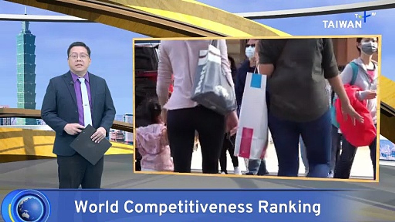 Taiwan Ranks 6th in 2025 IMD World Competitiveness Ranking - video ...