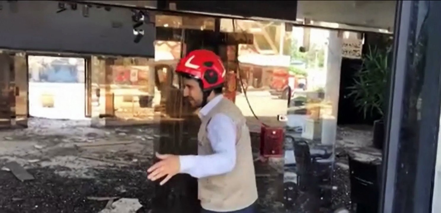 Iran state TV shows destruction caused by Israeli strike on its ...