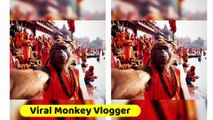A monkey doing vlog in jungle with people - video Dailymotion