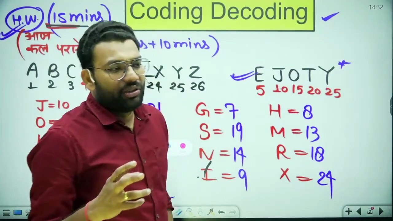 Piyush varshney sir (31) coding and decoding class - video Dailymotion