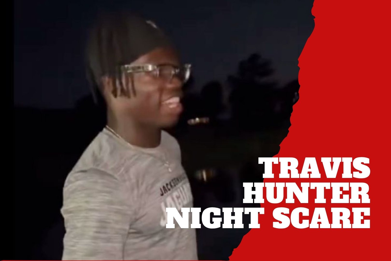 Travis Hunter faces an unexpected animal while night fishing with the ...