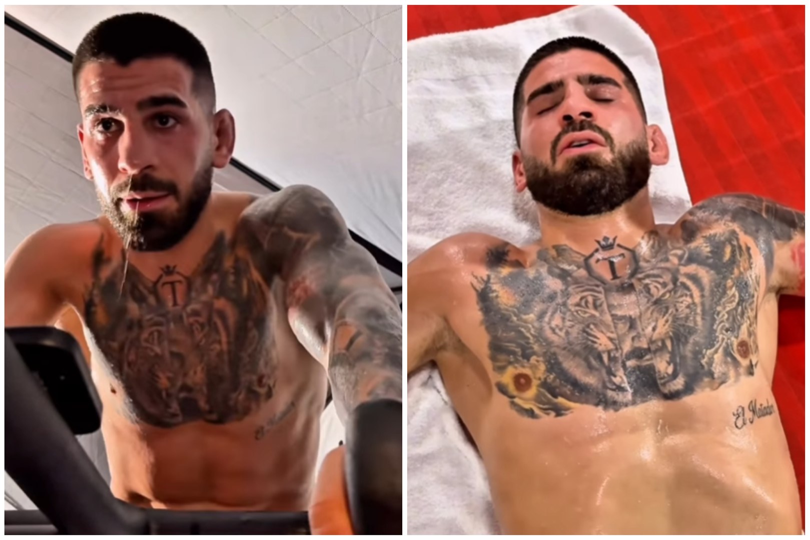 Así fue el walkout de Ilia Topuria en WOW 19... junto a Omar Montes ...