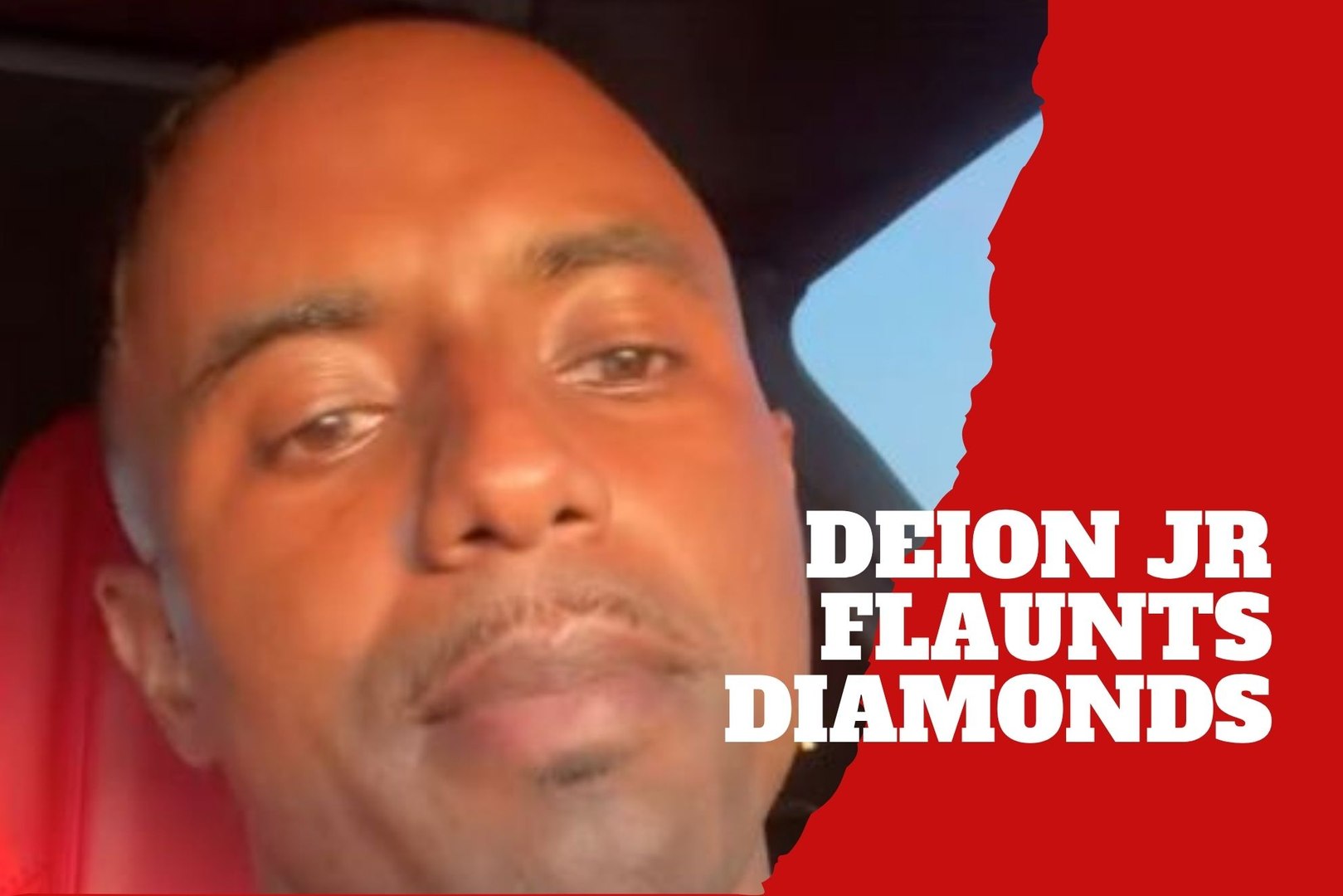 Deion Sanders Jr flaunts diamonds while driving - MARCA TV English