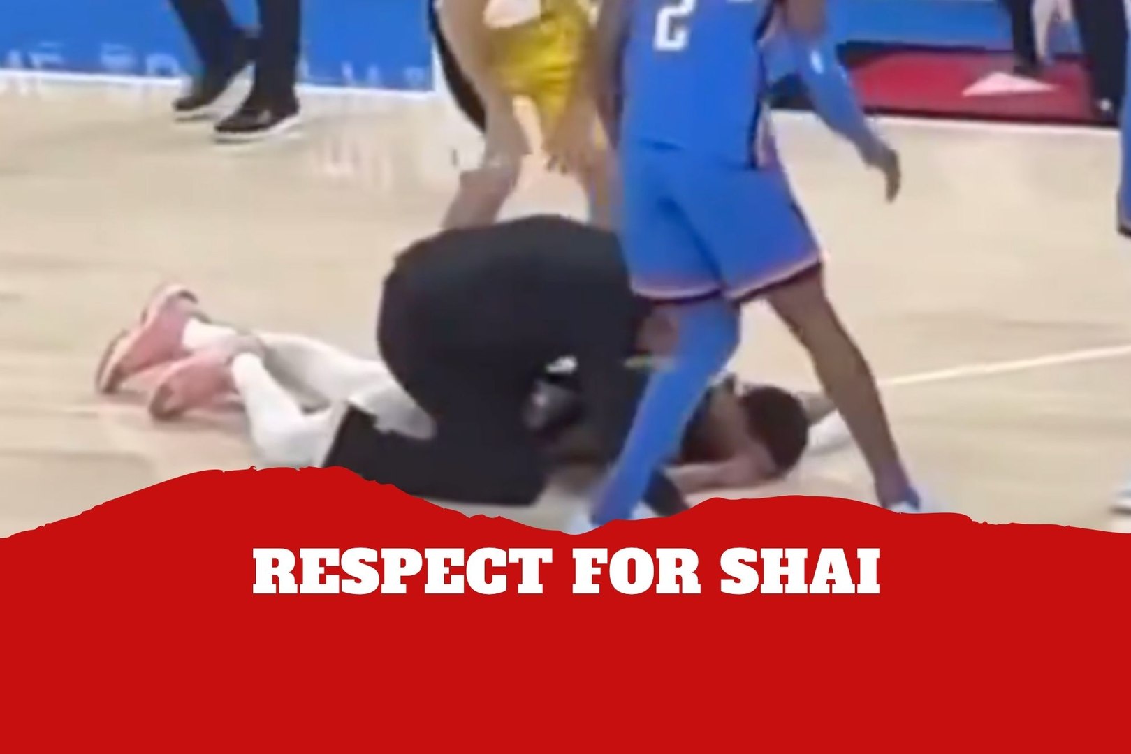 Shai shows class after Haliburton goes down - MARCA TV English