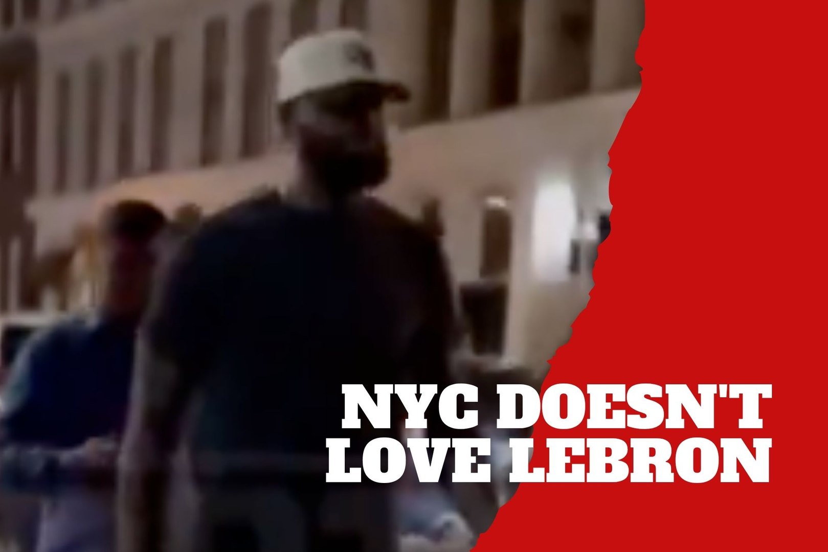 LeBron James is being booed by fans in the streets of New York - MARCA ...