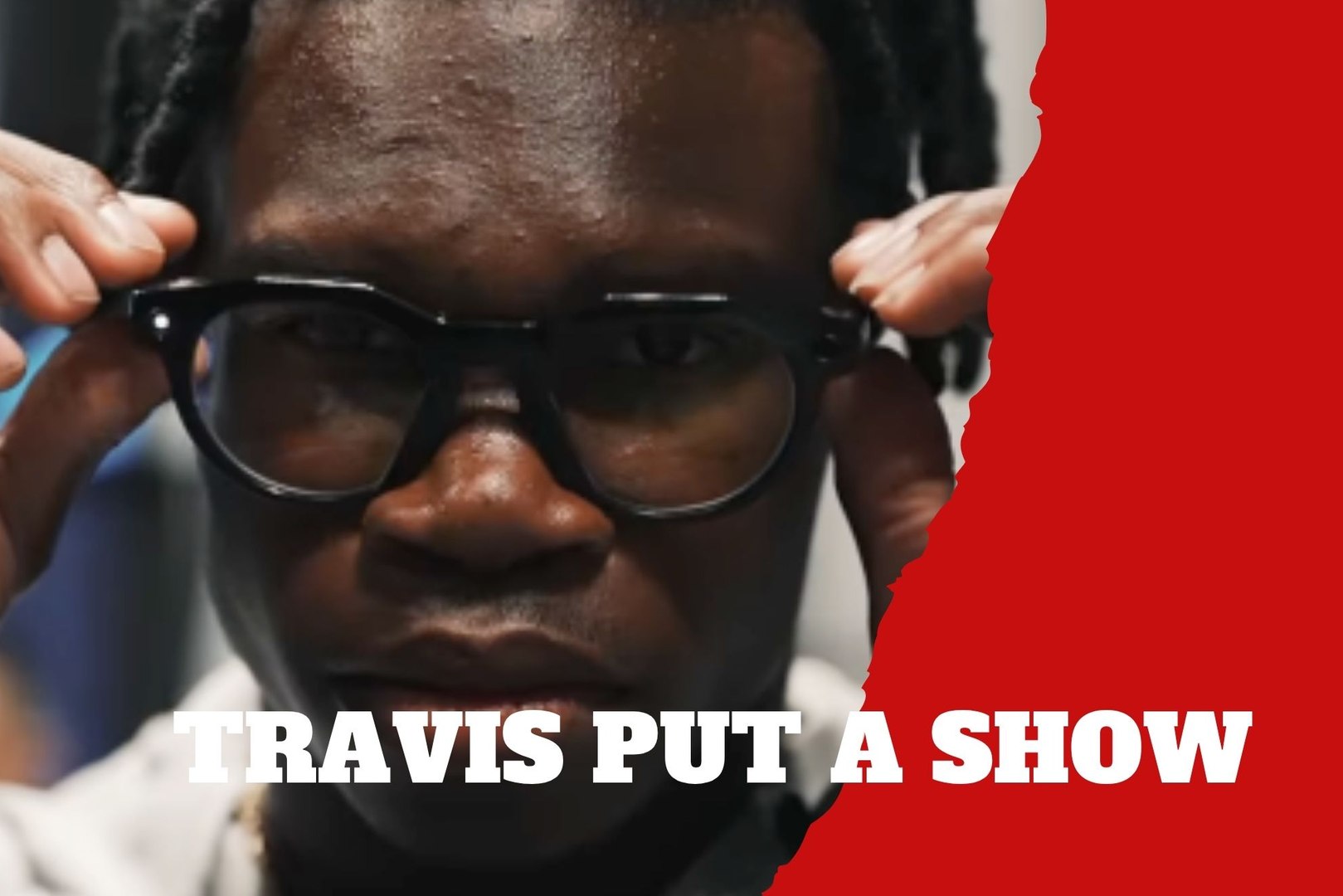 Travis Hunter tested the new Oakley AI performance glasses, showcasing ...
