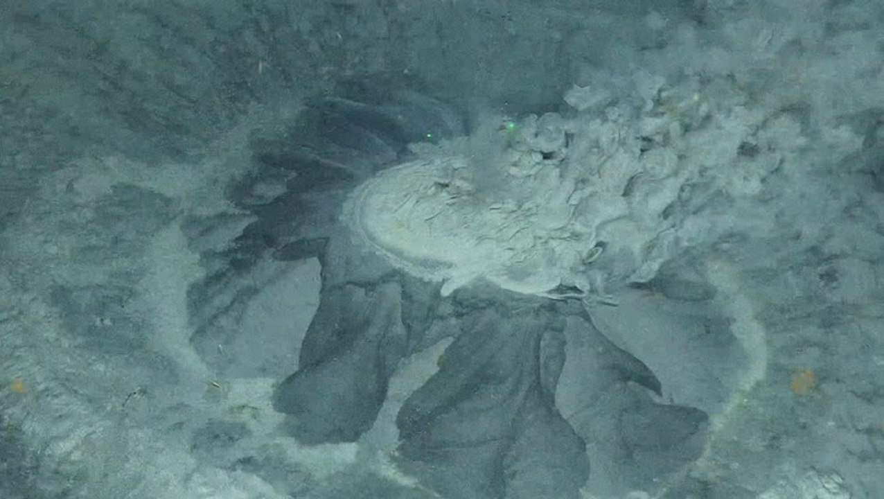Video Captures Underwater Volcano Spewing Mud And Methane In The ...