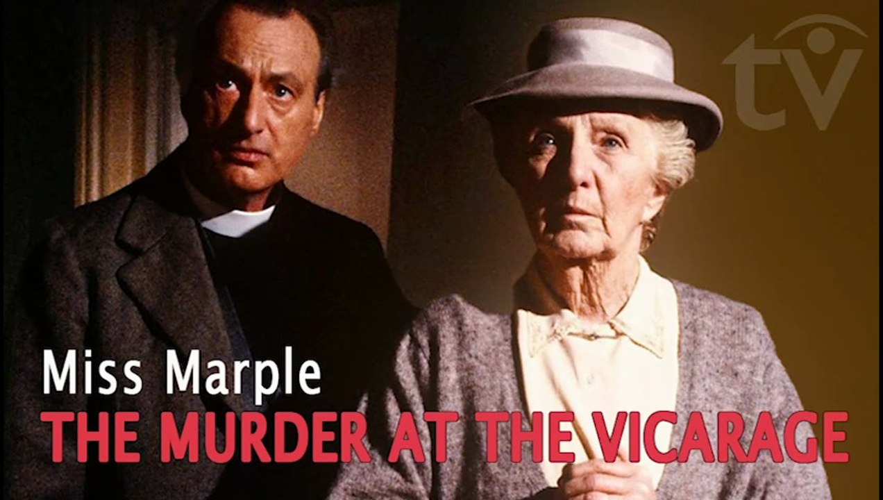 Miss Marple. The Murder at the Vicarage (1986) Joan Hickson in Agatha Christie’s Mystery Crime ...