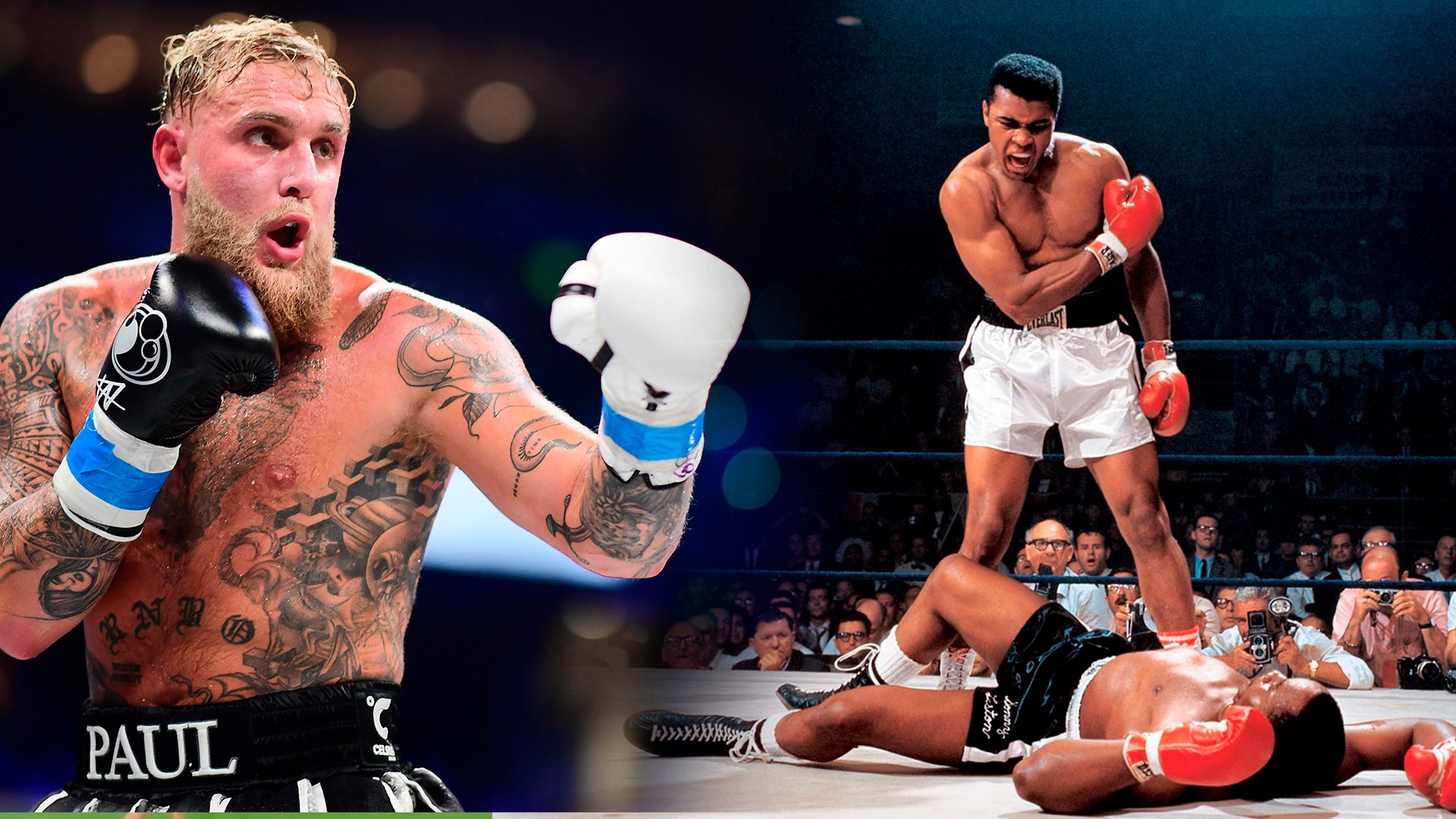 Jake Paul se "burla" de Julio César Chávez Jr. al saltar con los colores de México - MARCA MEXICO