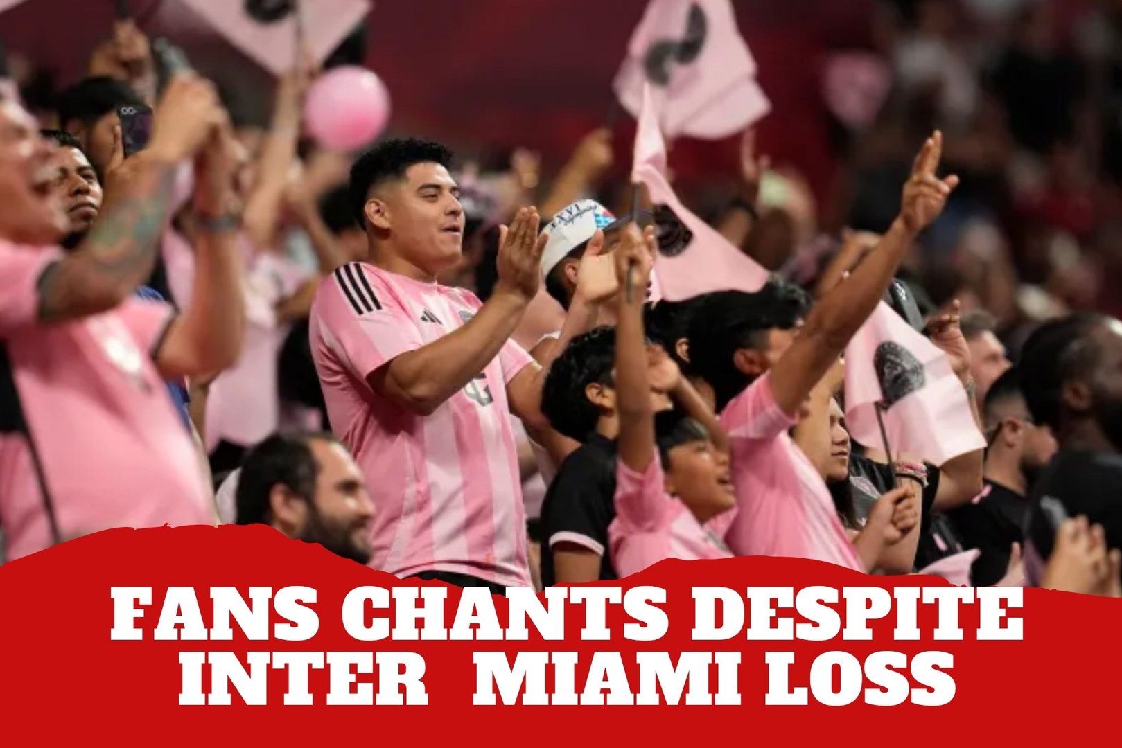 Despite the loss, Inter Miami fans keep cheering for the GOAT Lionel ...