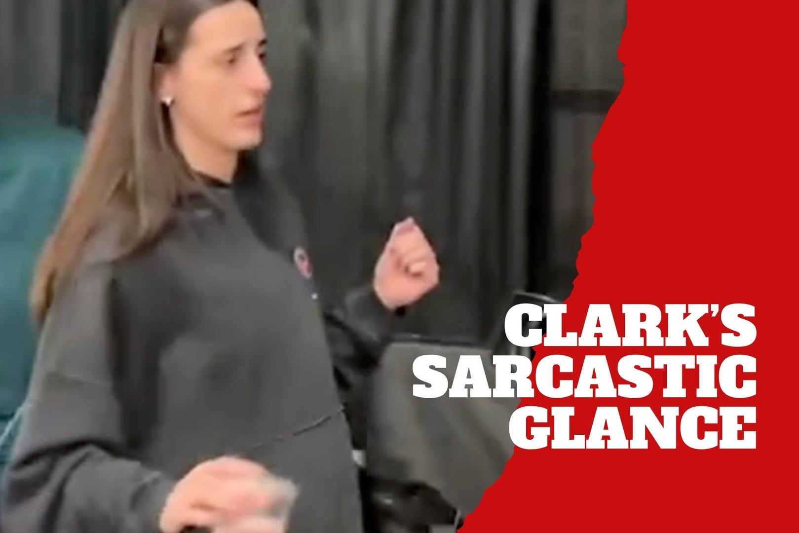 Caitlin Clark showed sarcasm at cameraman?s mishap. - MARCA TV English