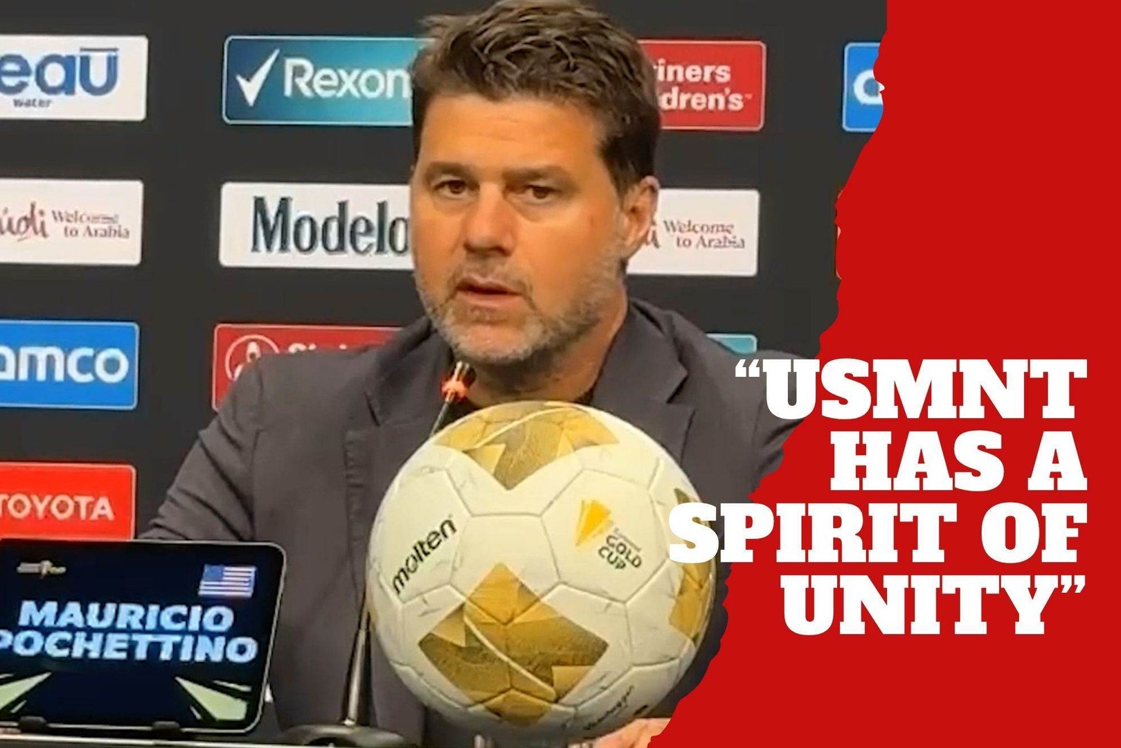 Mauricio Pochettino: USMNT has shown unity and a fighting spirit ...