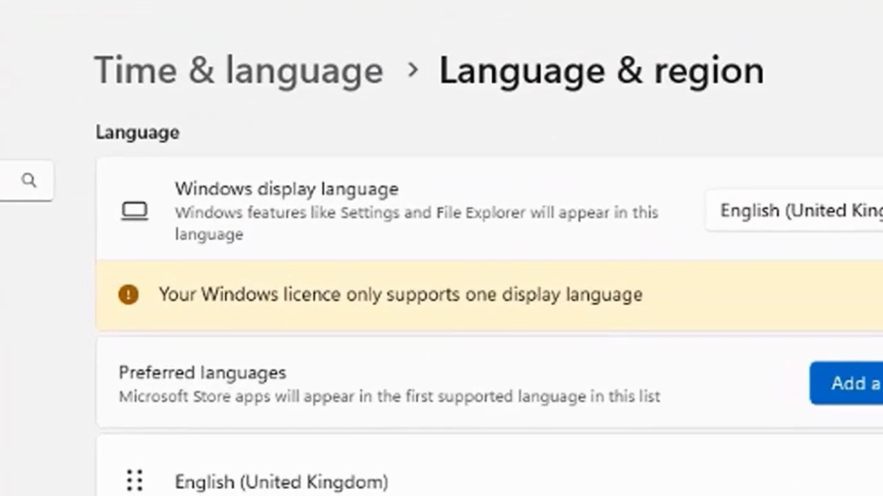 Solved - your windows license supports only one display language on windows 11/10 - video ...