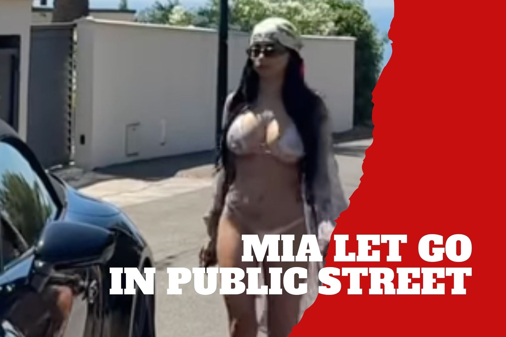 Video of Mia Khalifa letting go and unwinding in public street goes viral - MARCA TV English