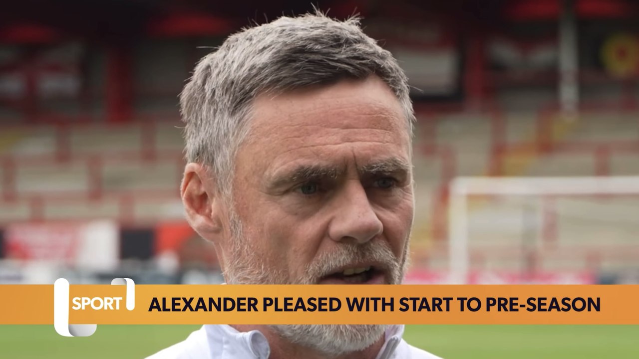 Graham Alexander pleased with Bradford’s start to pre-season - video ...