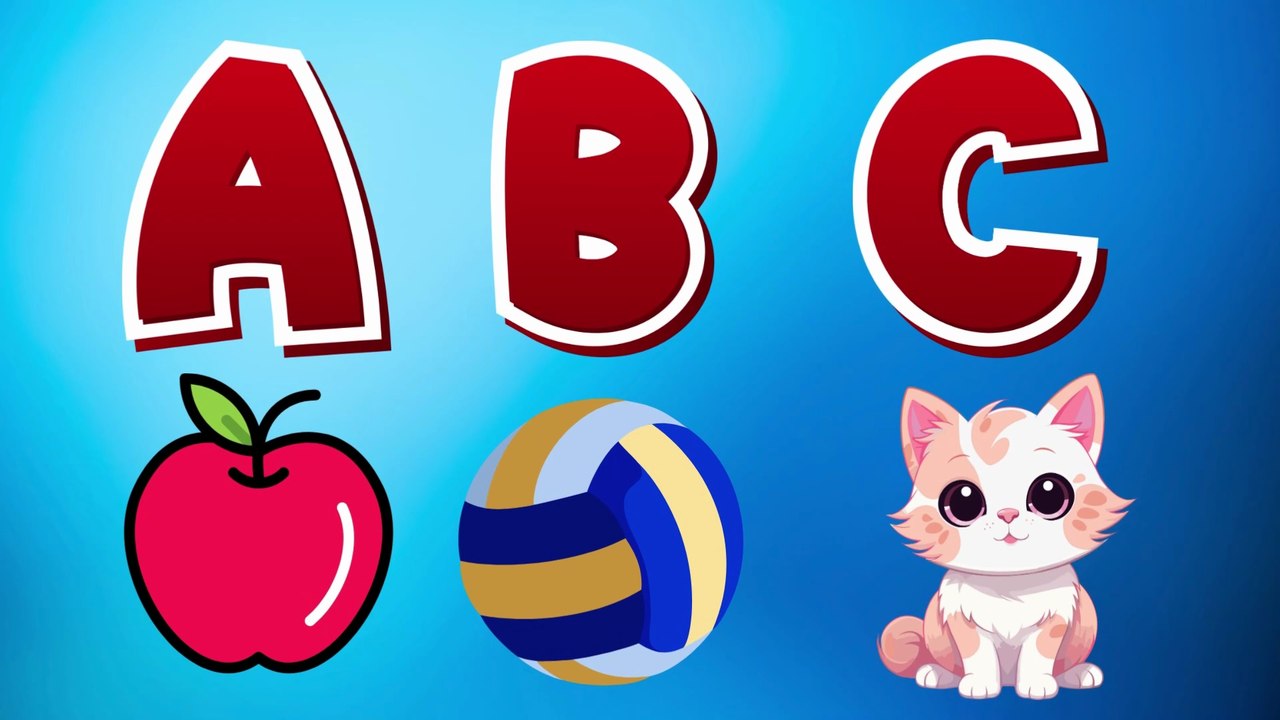 ABC Song for Kids | Learn Alphabet with Fun Animation | A B C D Nursery ...