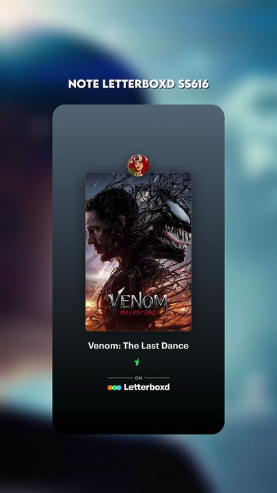 Note Venom 3 Letterboxd ss616 - Vidéo Dailymotion