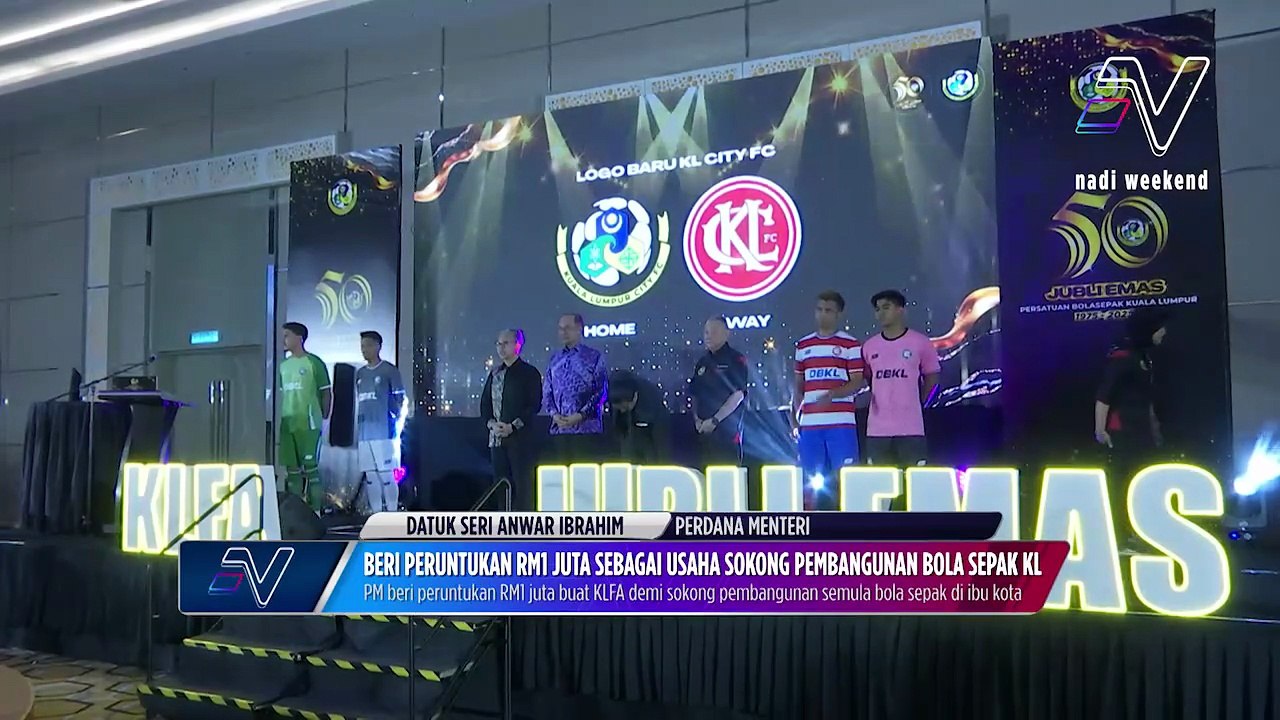 Perdana Menteri umum peruntukan RM1 Juta buat KLFA - video Dailymotion