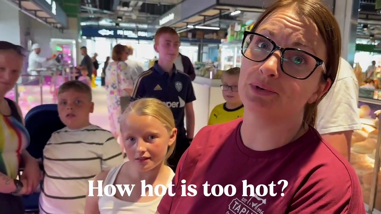 Heatwave UK: How hot is too hot? We asked Yorkshire folk - video ...