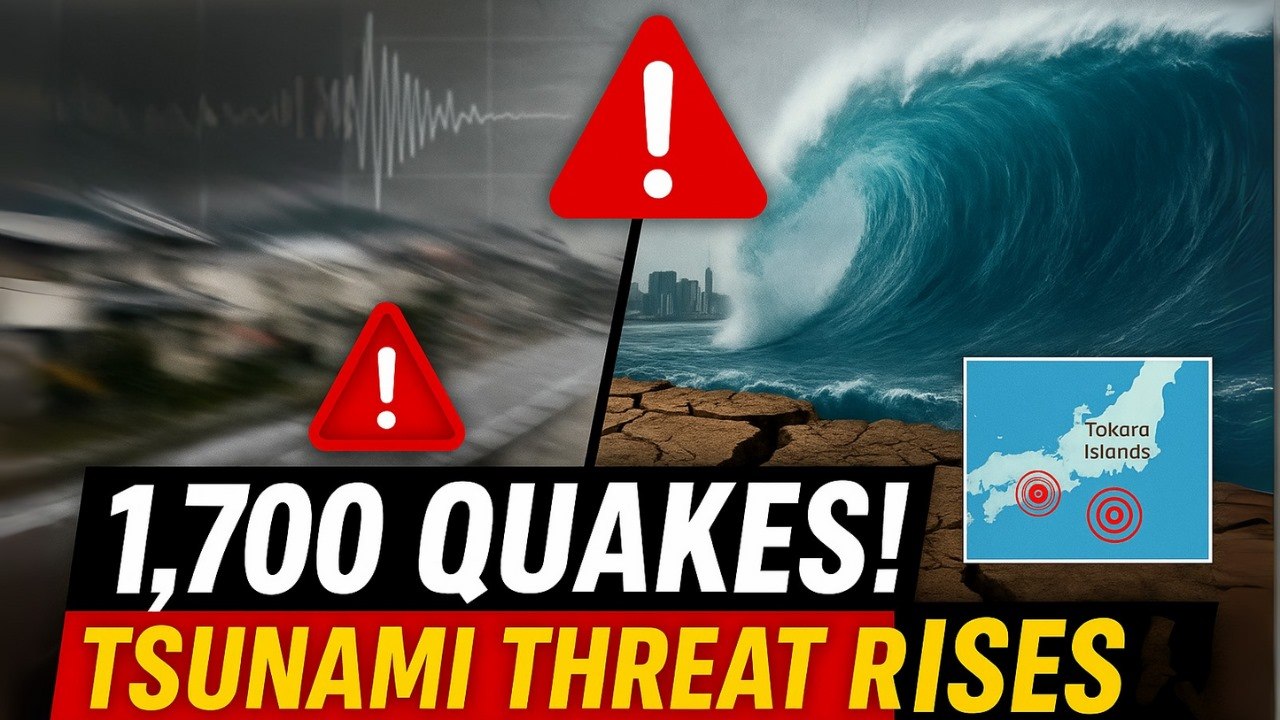 Japan Hit by 1,700 Earthquakes as Mega-Quake Threat Looms - video ...