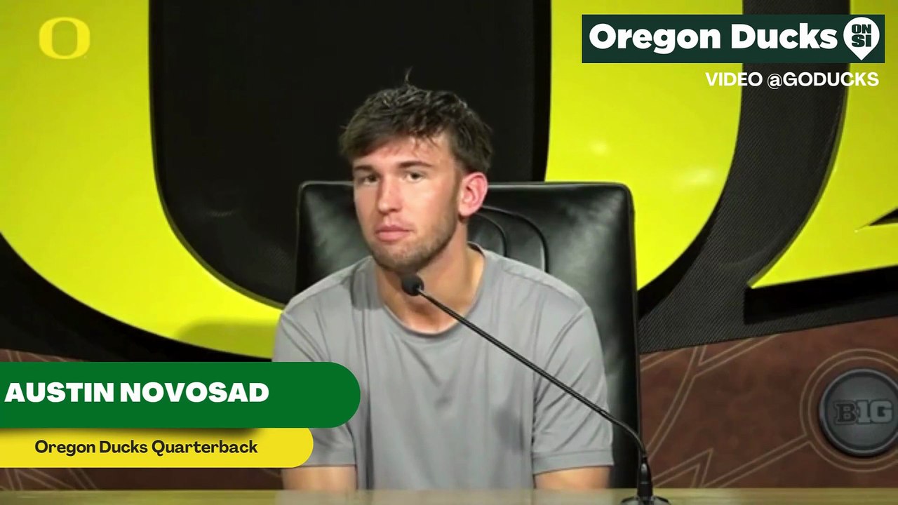 Oregon Ducks Quarterback Austin Novosad Addresses How He Stays True To ...