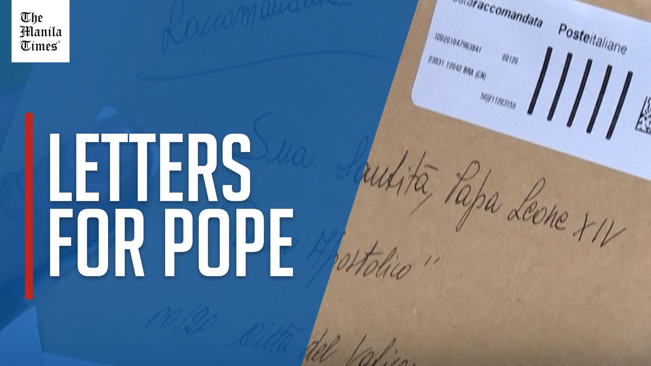 Italian post office sorts hundreds of letters arriving for new pope ...