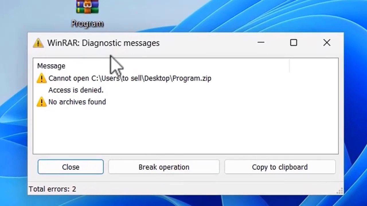 Fix WinRAR Diagnostic Messages Error on Windows 11/10/8/7 – Step-by ...
