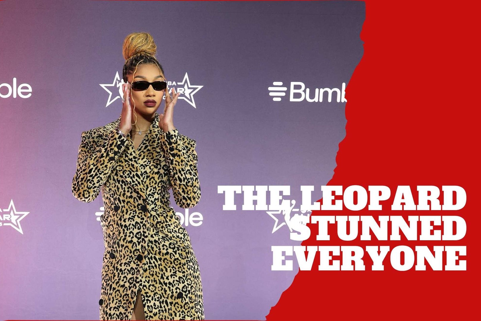 The stunning fits during the orange carpet of the WNBA All-Star Game ...