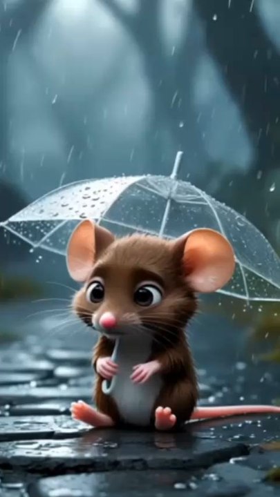 Sad Little Mouse in the Rain | No Like No Subscribe | Emotional Short ...
