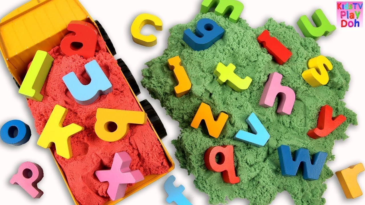 Learn A to Z with Play Doh Colors | Fun Alphabet Learning for Kids ...