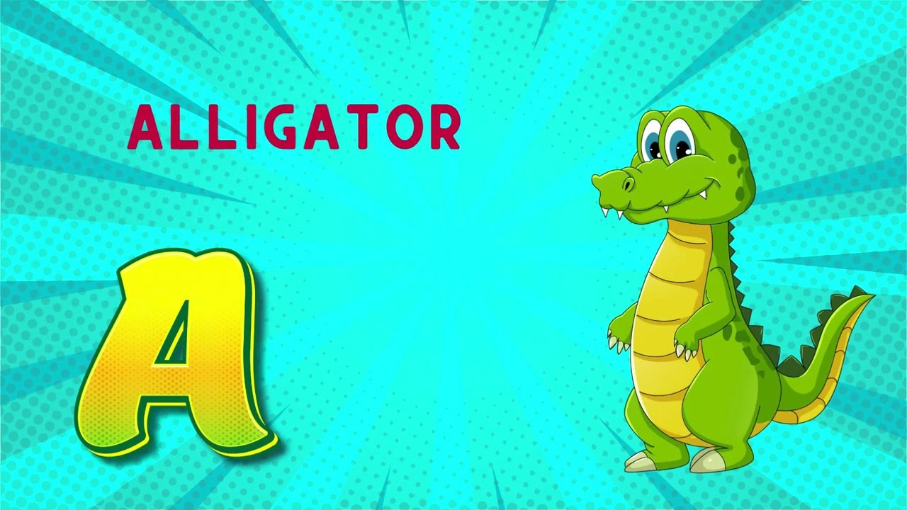 A for Alligator - ABC Songs for Kids | Fun & Educational Animal Song ...