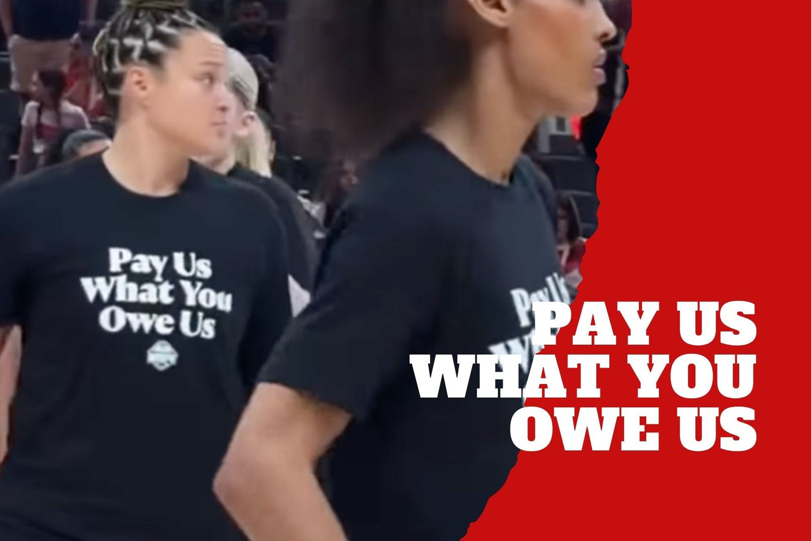WNBA All?Stars wear protest shirts demanding equal pay - MARCA TV English