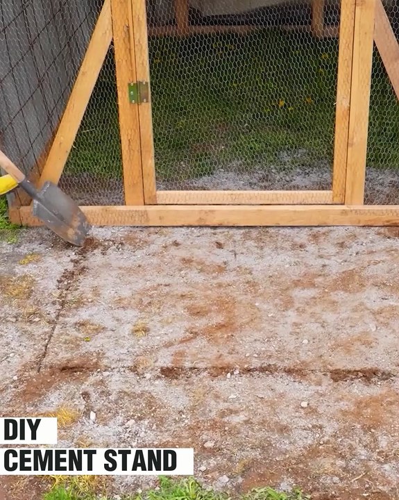The easiest way to make a cement stand quickly! - video Dailymotion