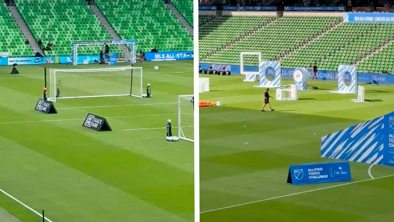 Skills Challenge del All Star Liga MX vs MLS 2025: así luce la cancha del Q2 Stadium previo al ...