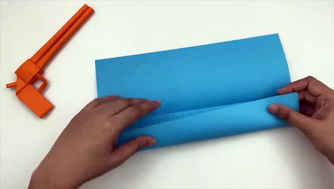 How to Make Paper Toy Gun for Kids - Origami - video Dailymotion