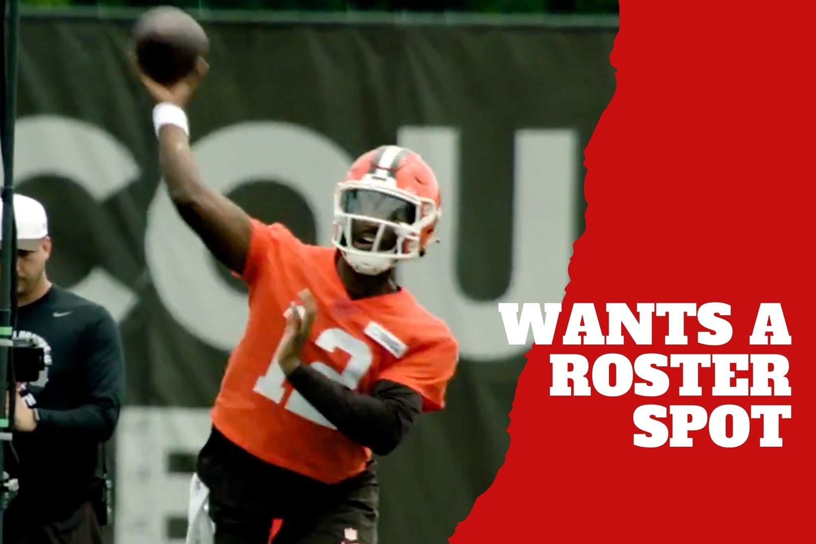 Shedeur Sanders makes a deep throw and his receiver drops the ball ...