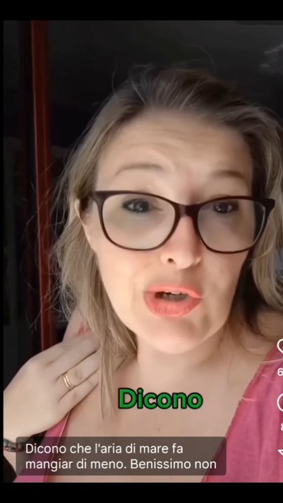francesca cirone dicono che l'aria di mare fa mangiare di meno - Video ...