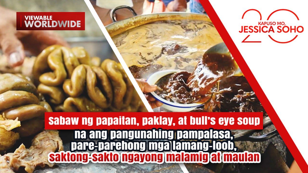 Sabaw na mga lamang-loob ang pampalasa, ating tikman! | Kapuso Mo ...