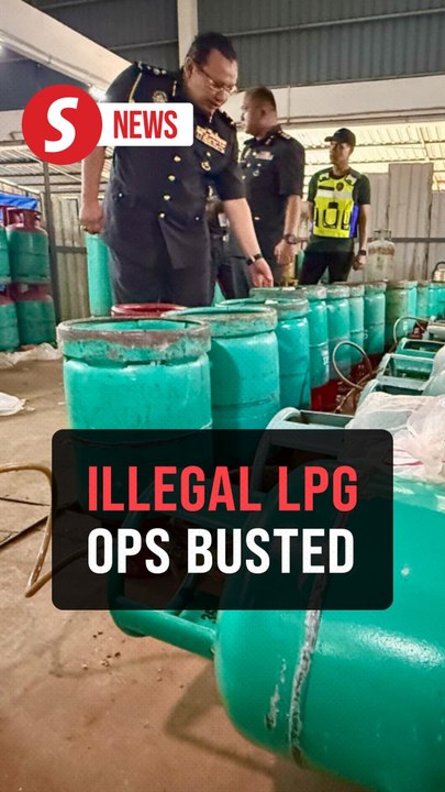 Illegal LPG decanting operation foiled in Malim Jaya, says KPDN - video ...