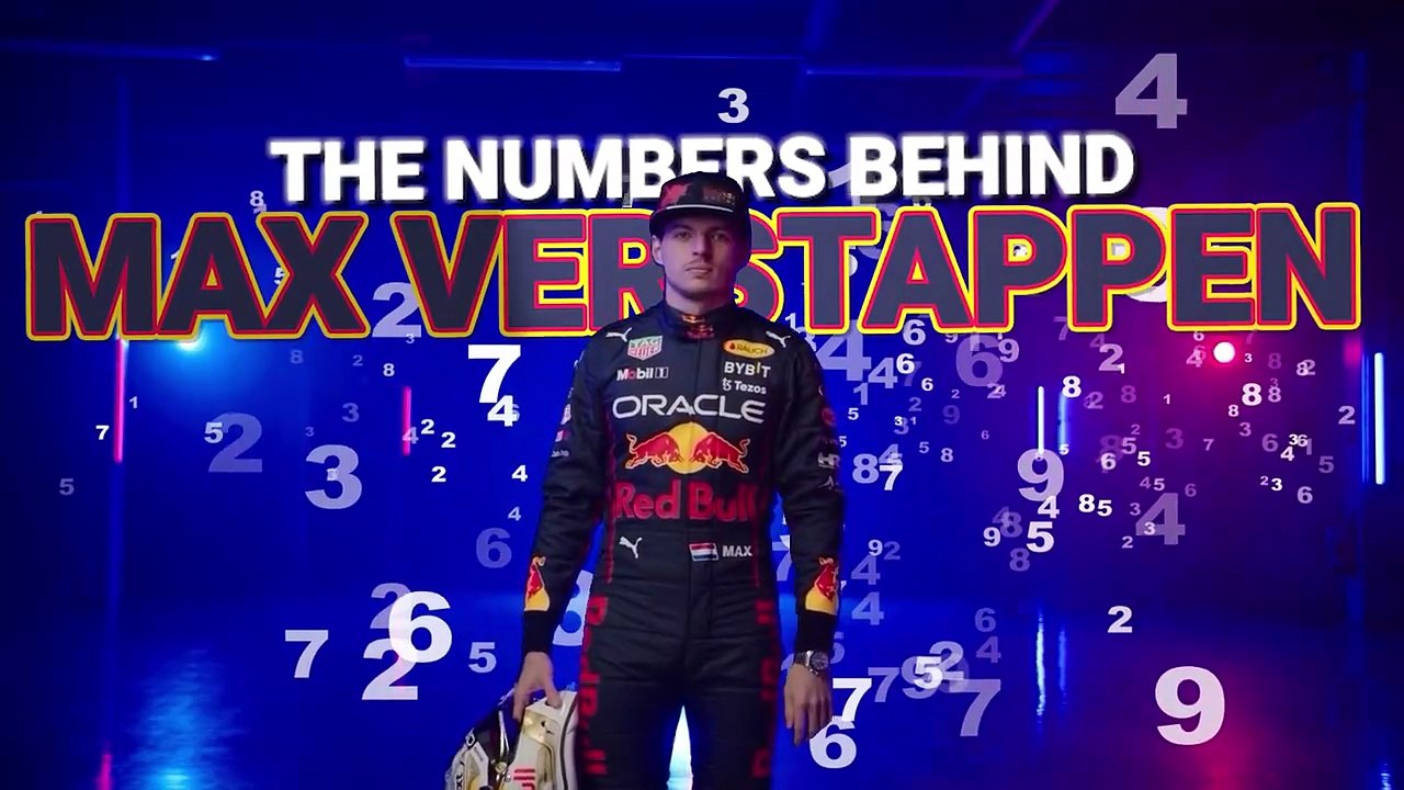 The numbers behind Max Verstappen - video Dailymotion