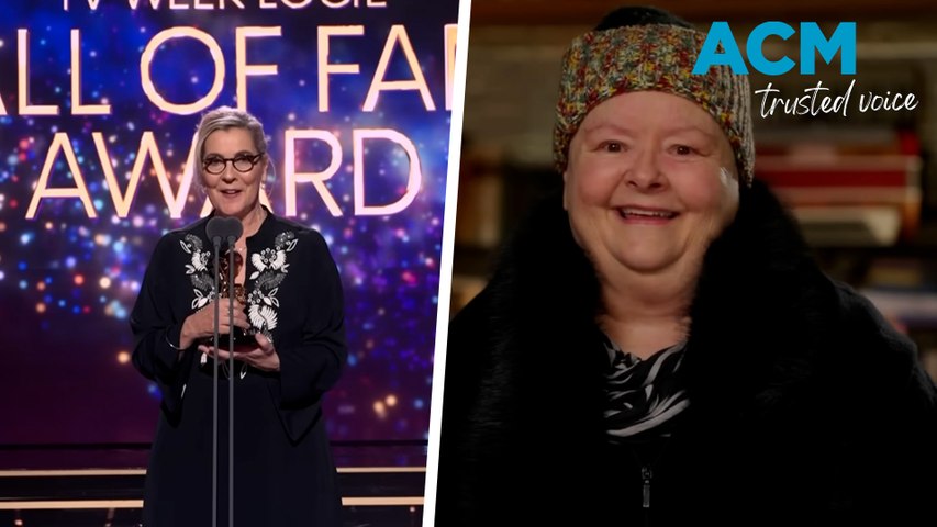 Magda Szubanski delivers tearful speech during 2025 Logie Hall of Fame ...