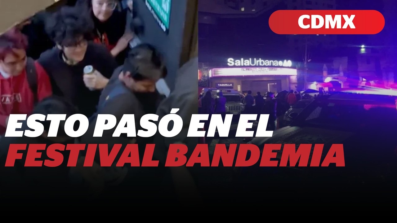 Disturbios en Festival Bandemia; organizadores niega sobreventa ...