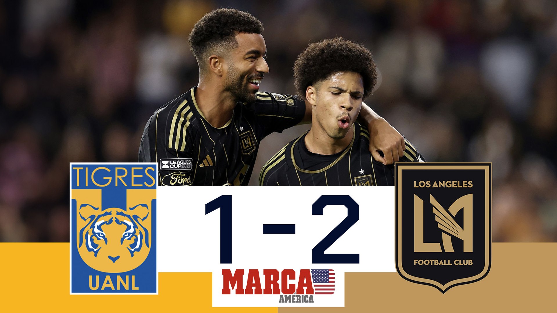 Victoria Angelina I Tigres 1-2 LAFC I Resumen y goles - MARCA USA